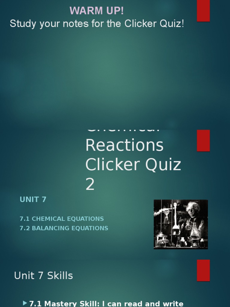 Clicker Quiz 7 2 | PDF