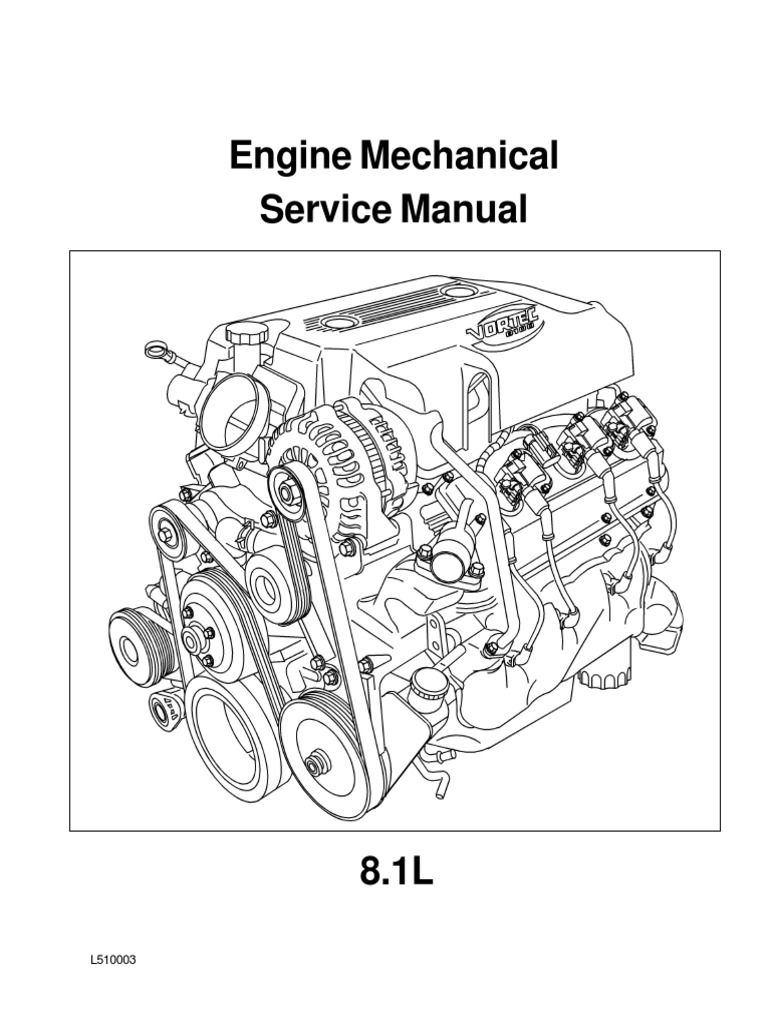 8.1L Vortec Engine Specs & Diagrams | PDF | Belt (Mechanical) | Piston