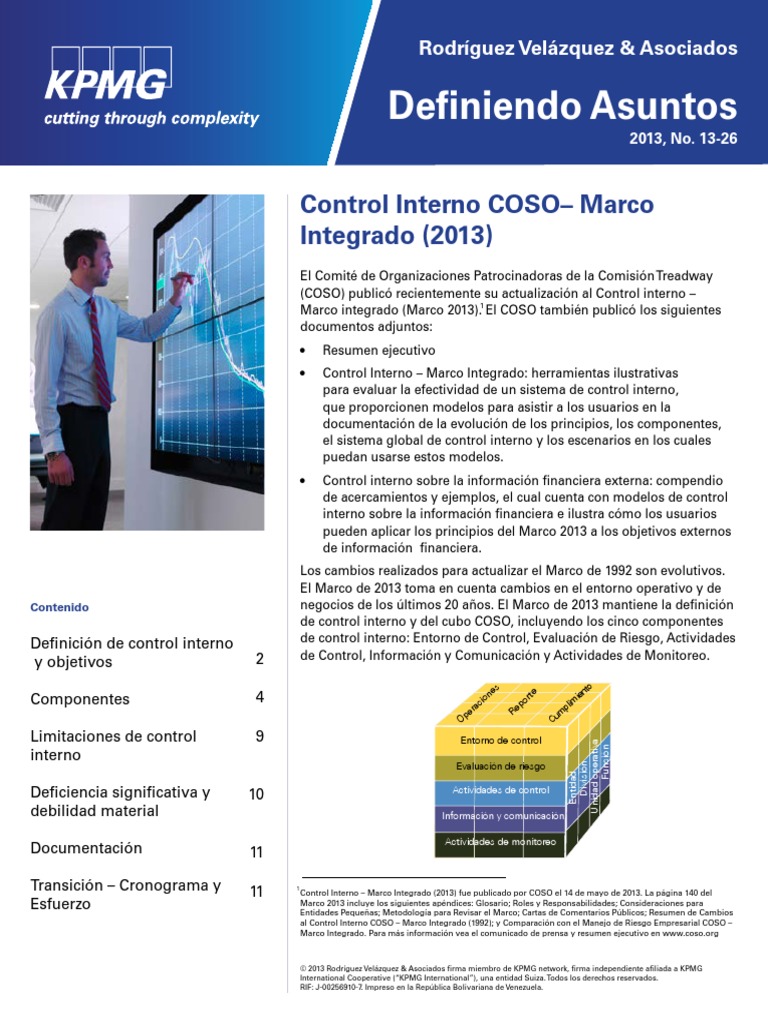 Articulo Coso KPMG | PDF | Modelo de negocio | Información