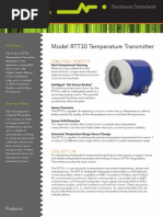 YTA610 Temperature Transmitter Specs | PDF | Thermocouple | Electricity