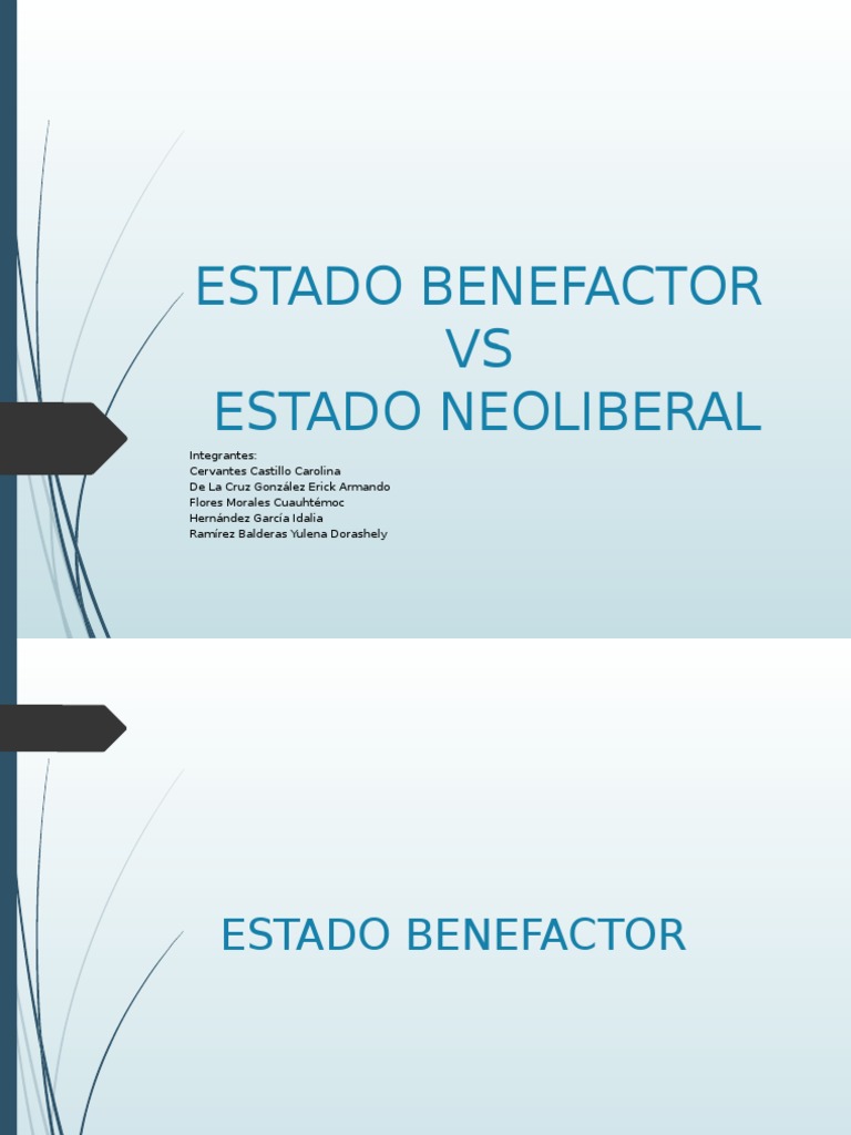 Estado Benefactor | PDF | Estado de bienestar | Salario