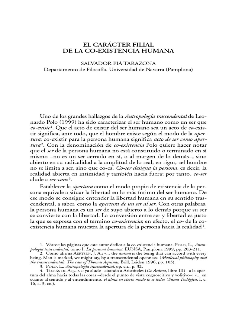 Coexistencia | PDF