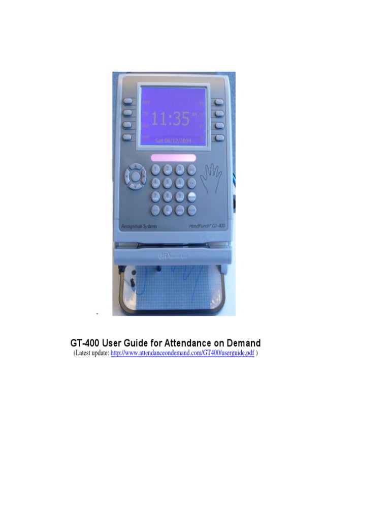 GT 400 User Guide | PDF | Ip Address | Synchronization