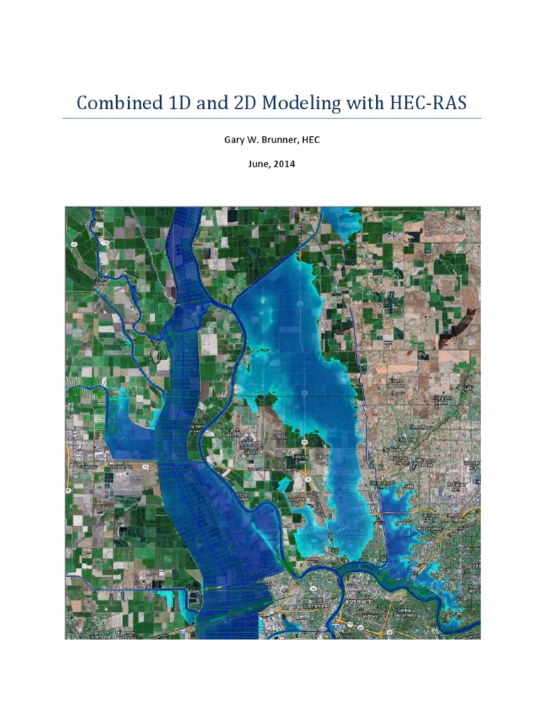 Combined Modeling With HEC-RAS | PDF | Arc Gis | 2 D Computer Graphics