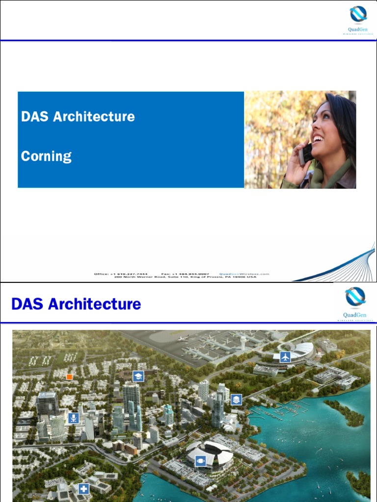Corning DAS Architecture | PDF | Digital Technology | Computing