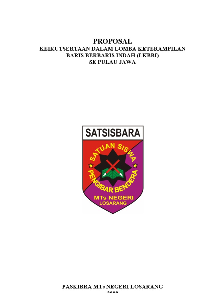 Contoh Proposal Paskib | PDF
