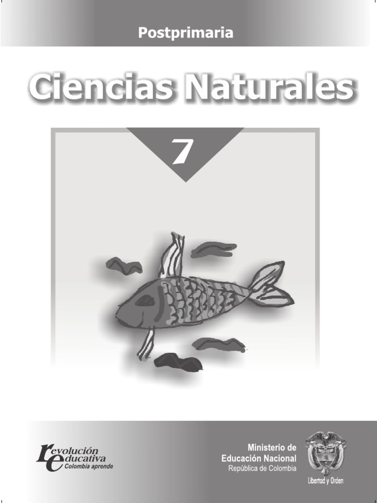 Ciencias Naturales 7° Grado: Contenidos y Métodos | PDF