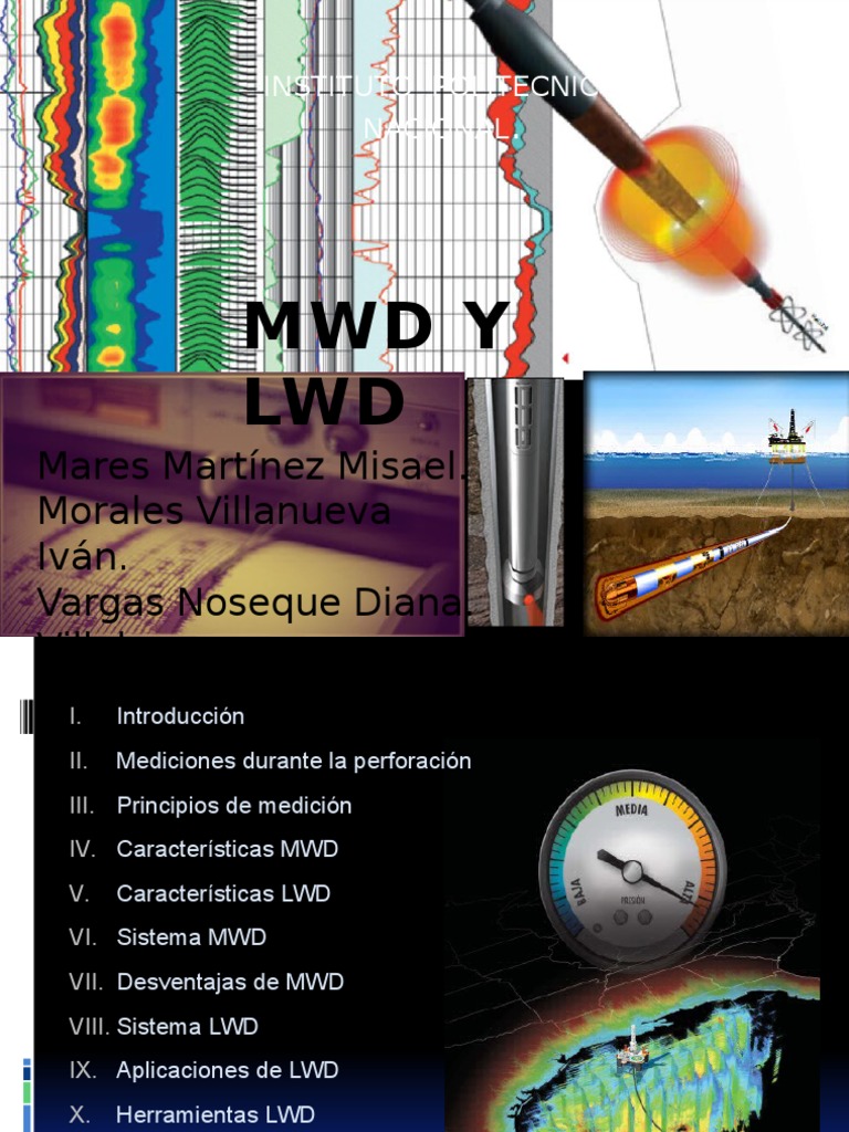 MWD y LWD: Sistemas de Medición en Perforación | PDF | Herramientas ...