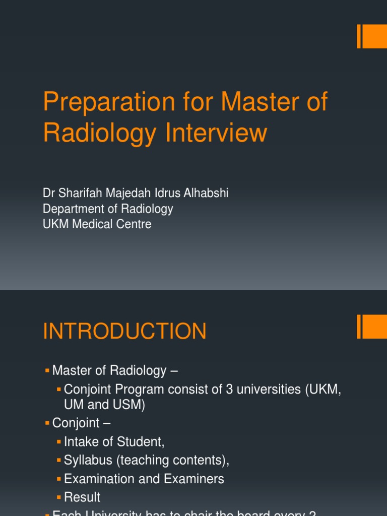 Preparing for Success: A Comprehensive Guide to Mastering the Radiology ...