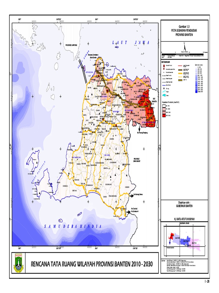 1.3 Peta Sebaran Penduduk | PDF