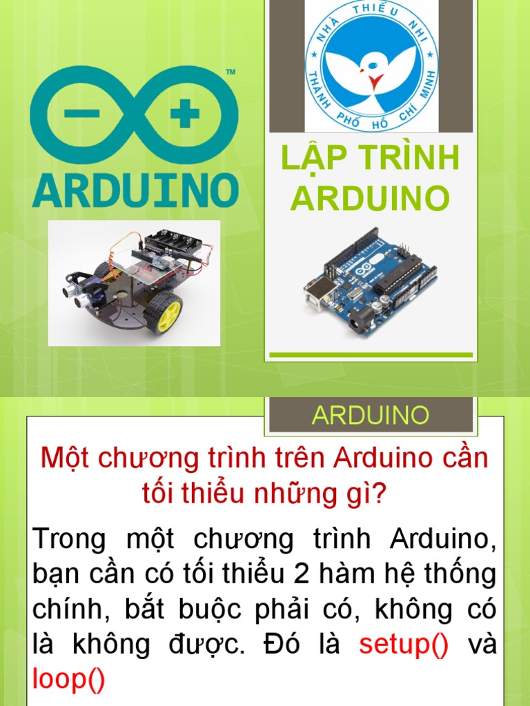 Lap Trinh Arduino | PDF