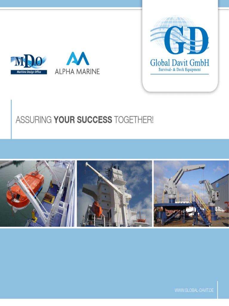Global Davit GmbH | Water Transport | Industries