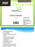 Jindal Shadeed Steel Plant Overview | PDF | Steel | Metals