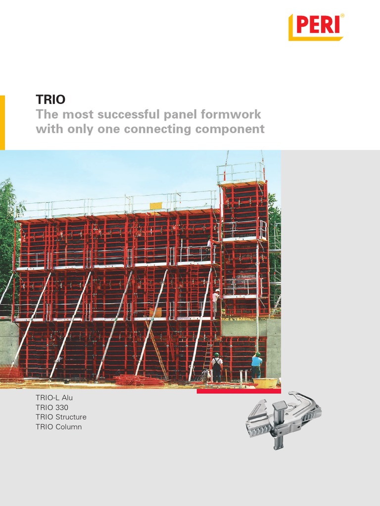 TRIO Brochure HQ en | PDF | Scaffolding | Pallet