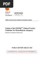 Uf & Sodium Profiling | PDF | Hemodialysis | Clinical Medicine