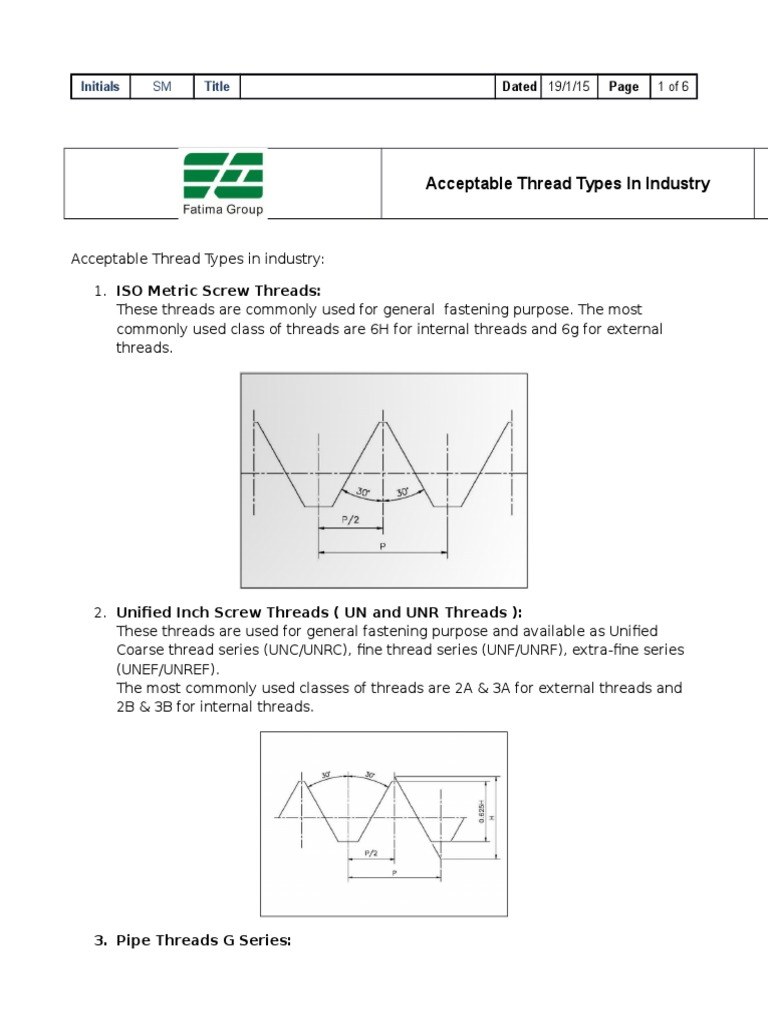 Thread Sizes (Dimensions) Explained Imperial Metric Thread, 48% OFF