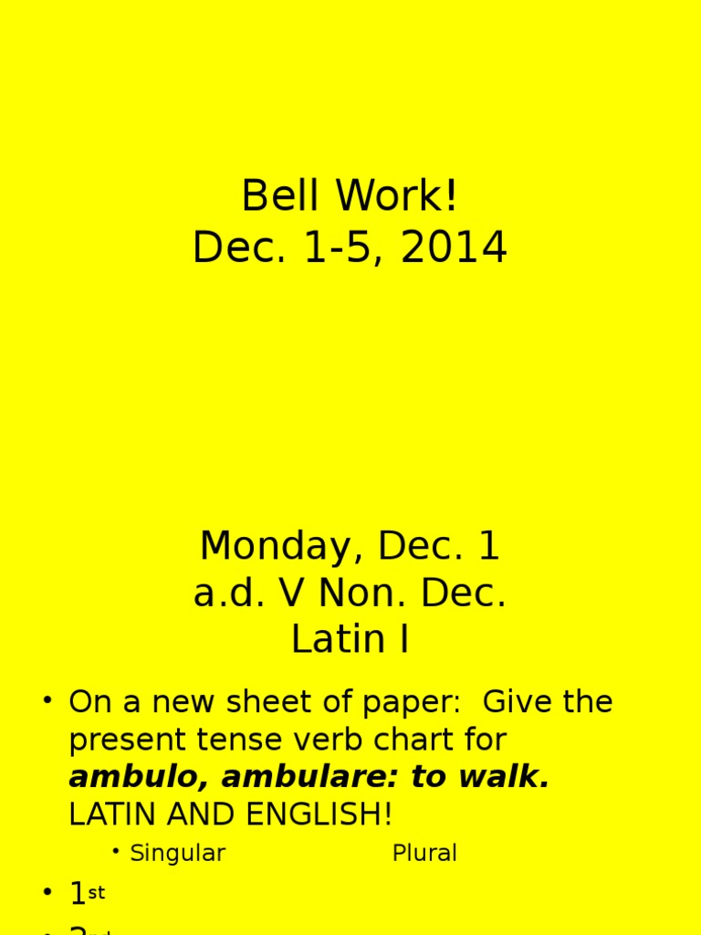 Bell Workdec1 5 | PDF | Language Arts & Discipline