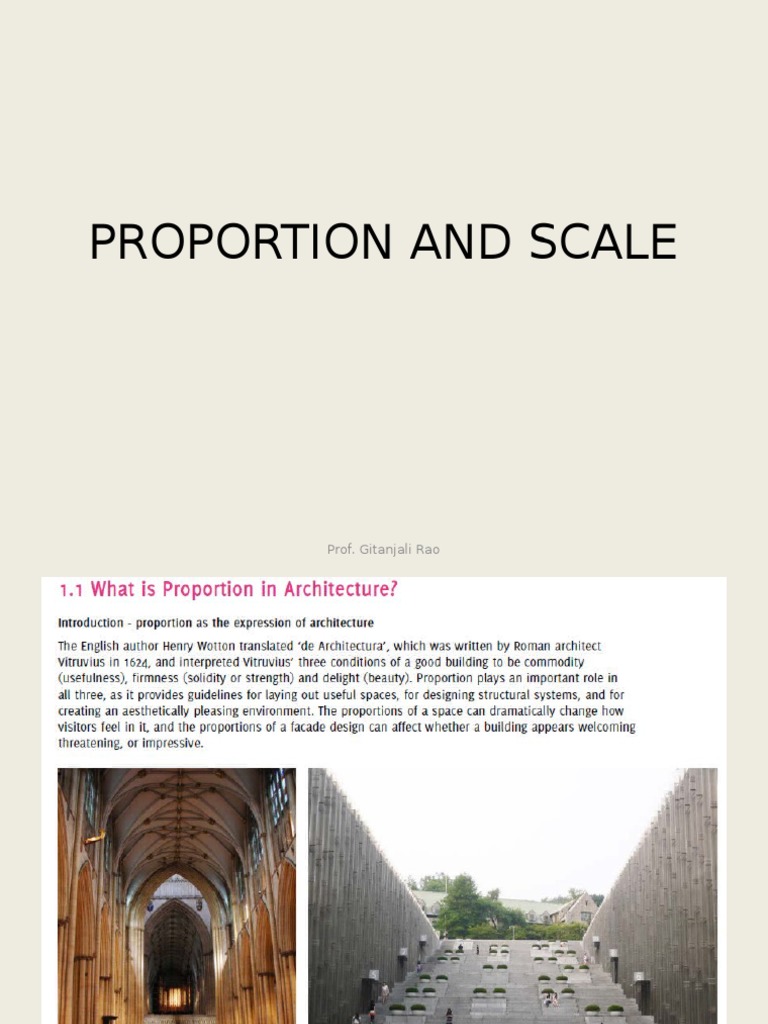 Proportioning Systems in Architecture: A Comprehensive Overview of ...
