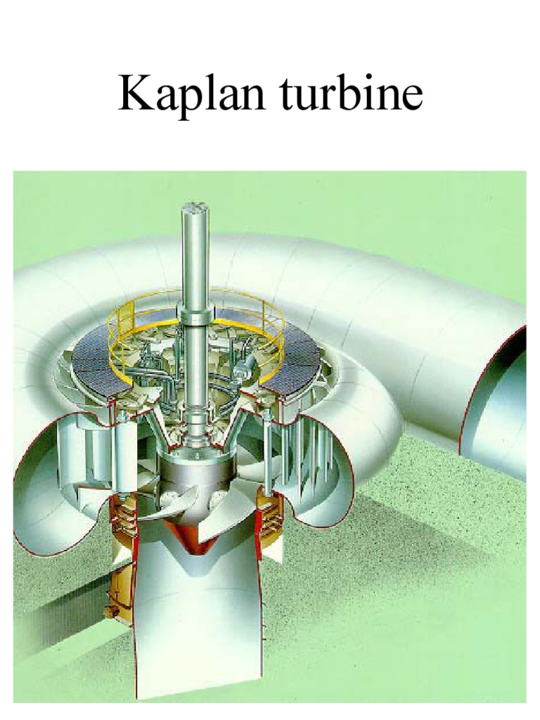 8 - Kaplan Turbines.pdf | Turbine | Continuum Mechanics