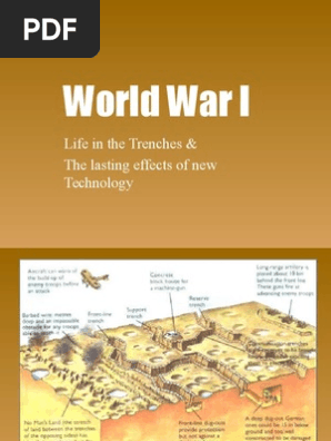 German Ww1 Trench Diagram