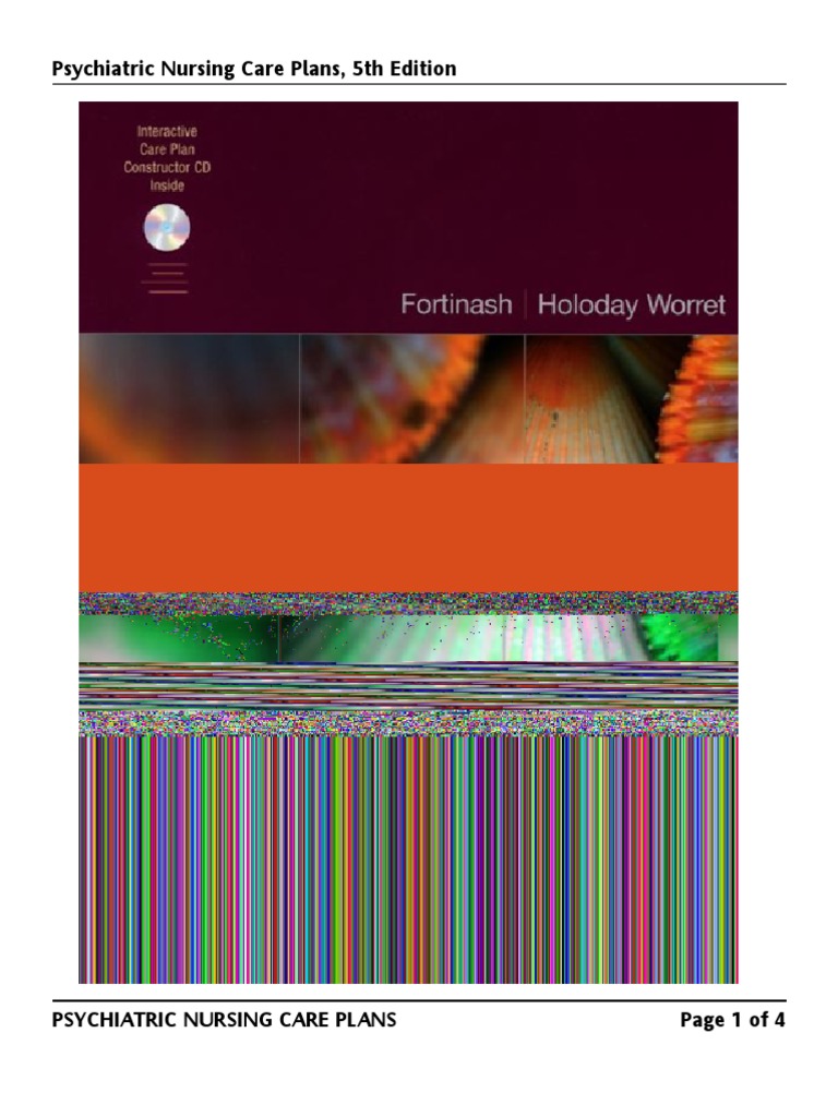 Psychiatric Nursing Care Plans, 5th Edition | PDF