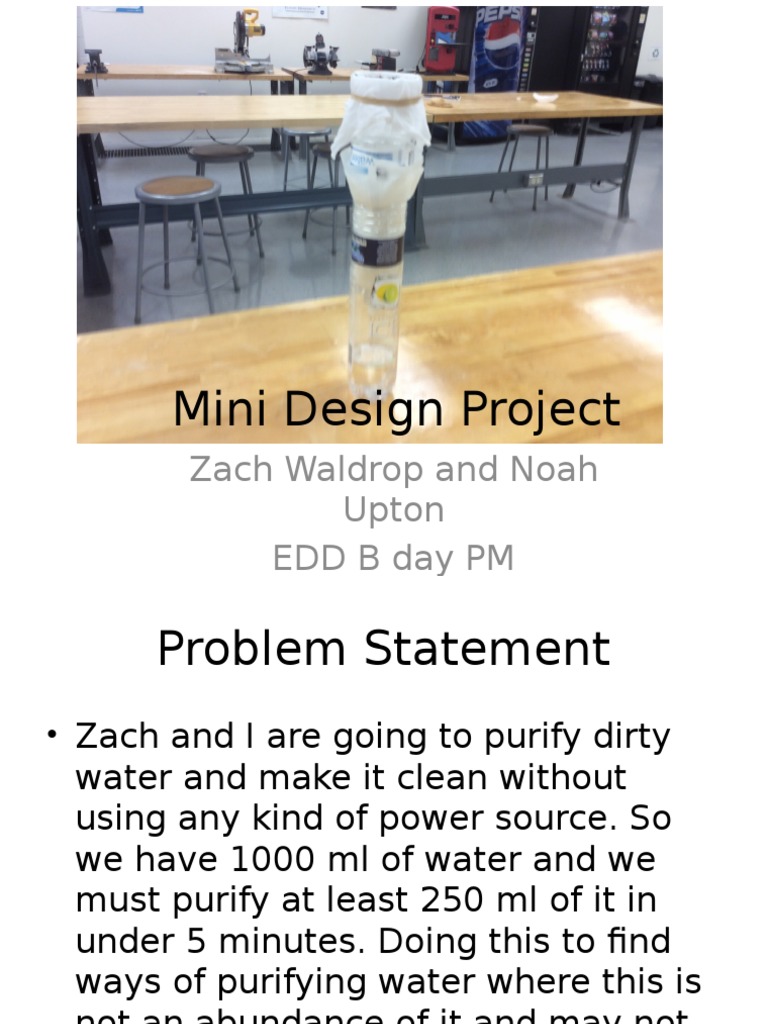 Mini Design Project | PDF