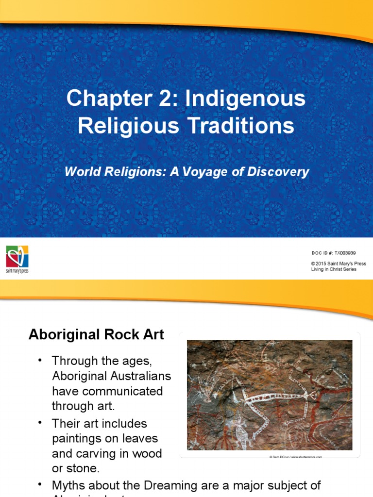 Chapter 2: Indigenous Religious Traditions: World Religions: A Voyage ...