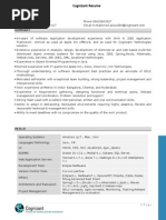 Siebel CRM Consultant Resume | PDF | Oracle Database | Scripting Language