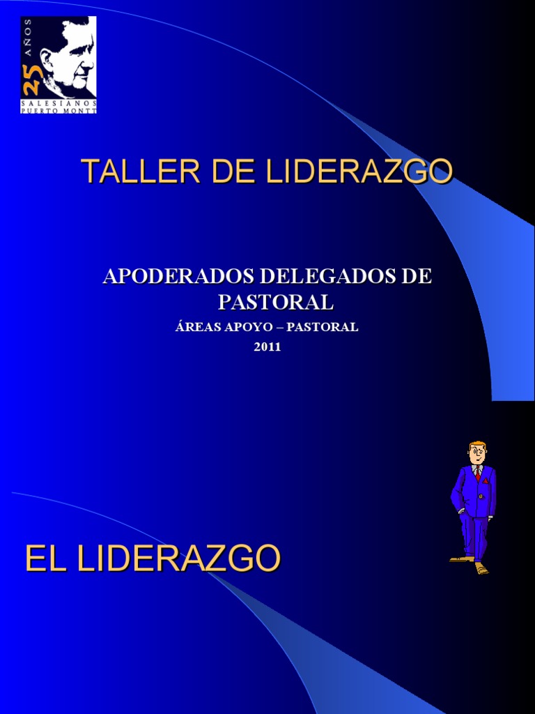 Taller Liderazgo Delegados de Pastoral Apoderados | PDF | Liderazgo | Conceptos psicologicos