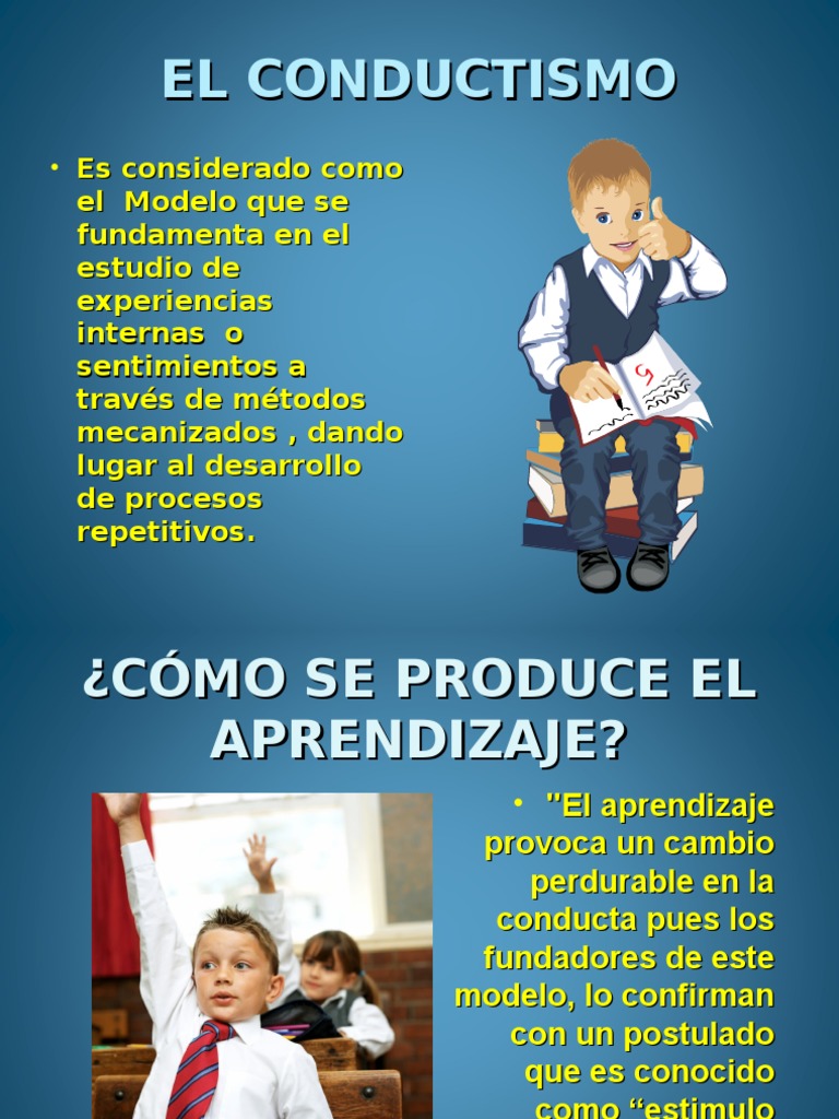 Conductismo | PDF | Comportamiento | Aprendizaje