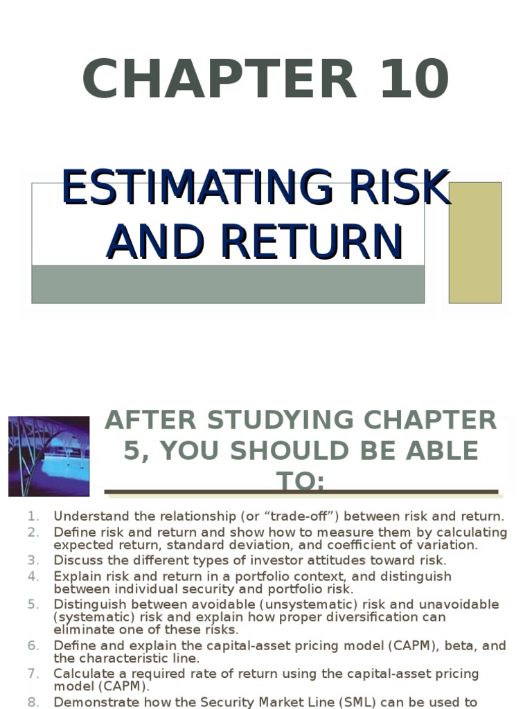 Understanding Risk and Return: Measuring Performance and Diversifying ...