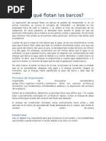 Por qué flotan los barcos: Arquímedes y densidad | PDF | Densidad ...