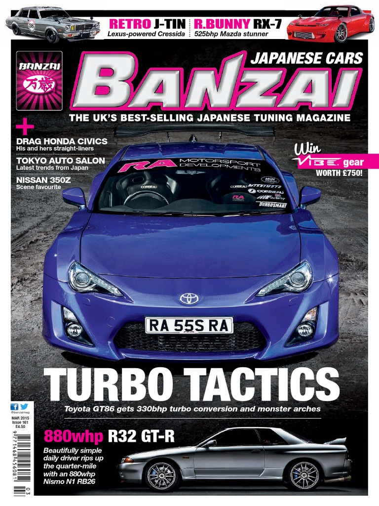 Banzai - March 2015 UK | PDF | Motor Vehicle | Automobiles