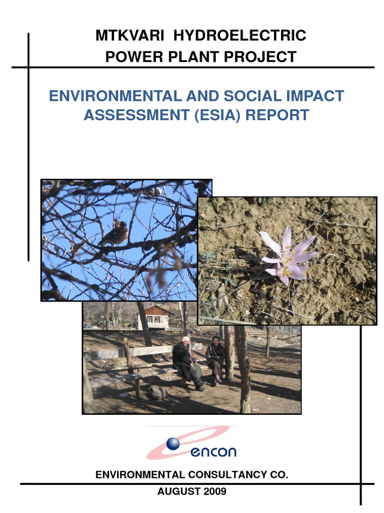 Esia Report | PDF | Eutrophication | Reservoir
