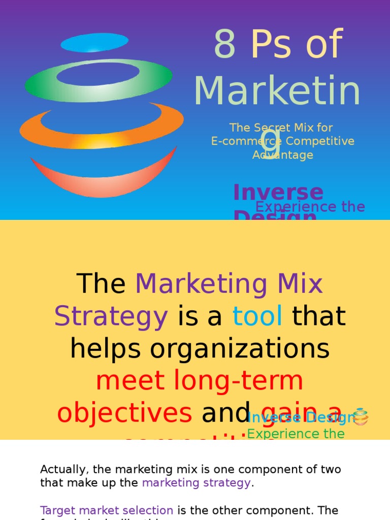 8 Ps Marketing Mix | Marketing | Strategic Management