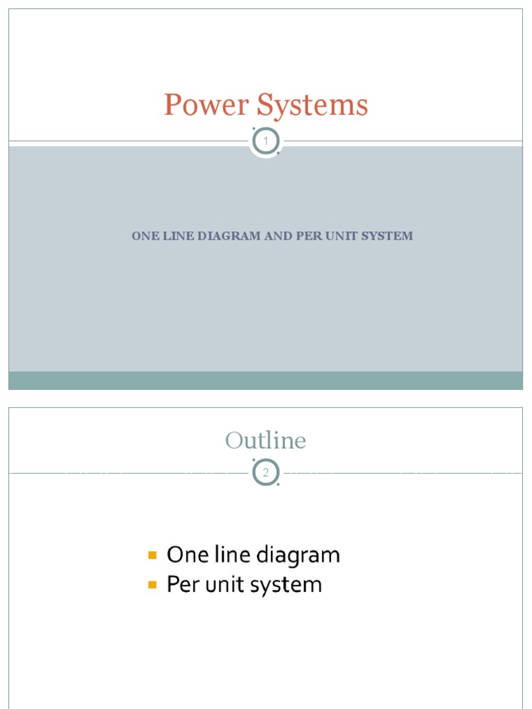 Per Unit System - Power System | PDF