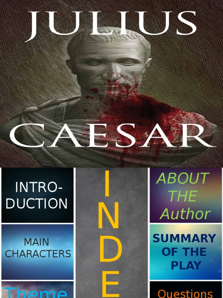Julius Caesar Play Summary & Analysis | PDF | Marcus Junius Brutus The ...