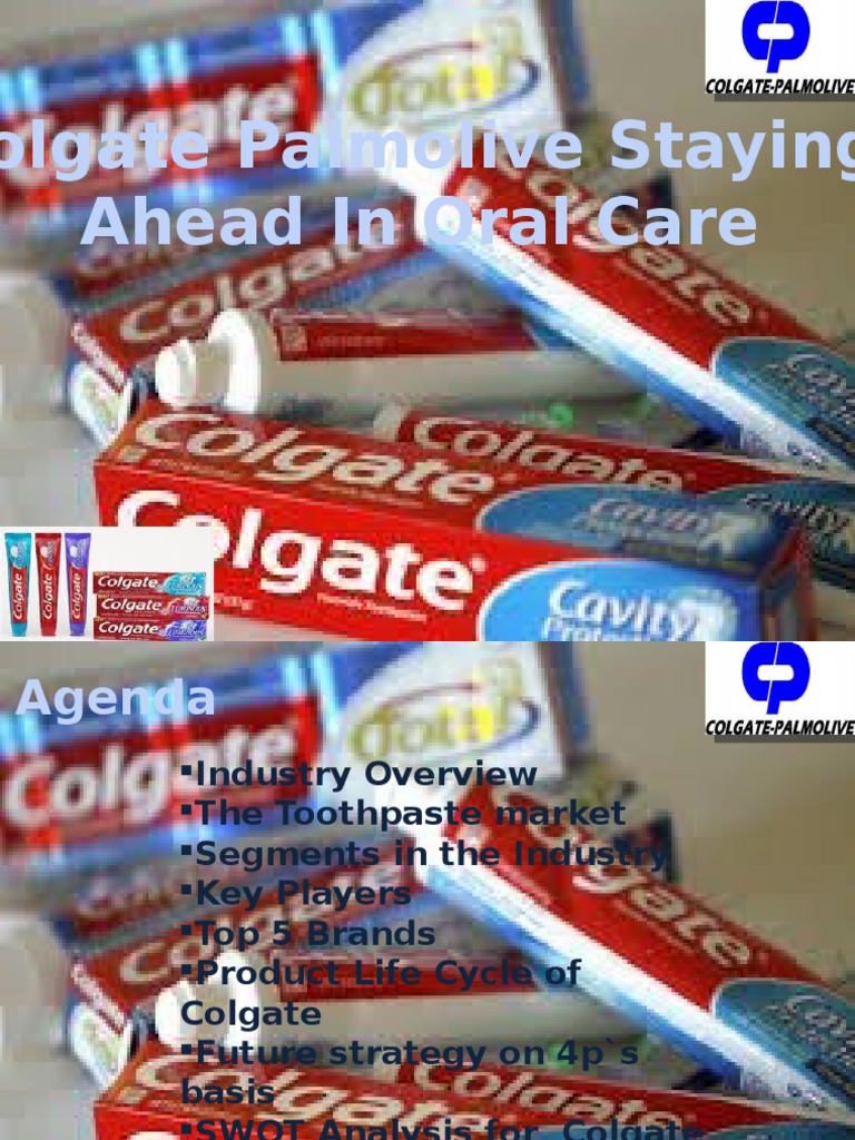 Colgate Palmolive Staying Ahead | Oral Hygiene | Economies