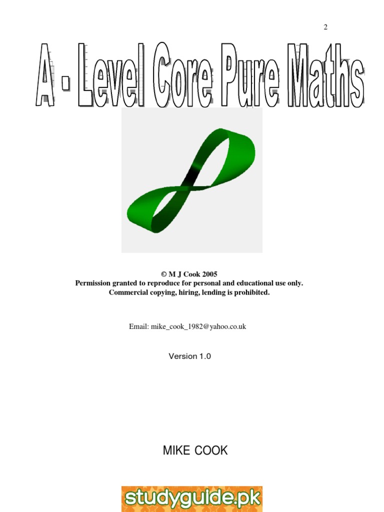 Maths Notes P1 and P3 PDF | PDF | Trigonometric Functions | Quadratic ...