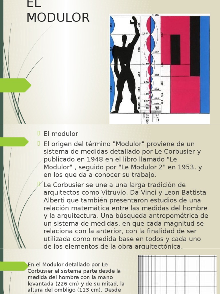 El Modulor | PDF