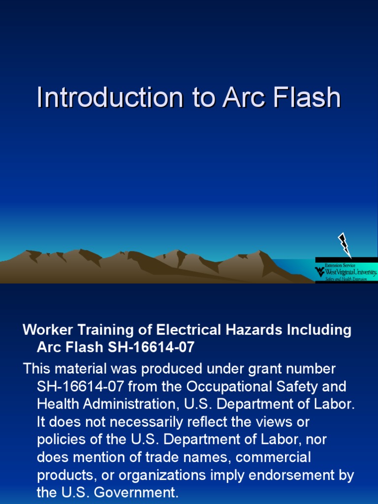 Introduction To Arc Flash | Download Free PDF | Personal Protective ...