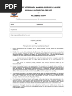 ACR FORM Filled PDF | PDF | Dean (Education) | Science