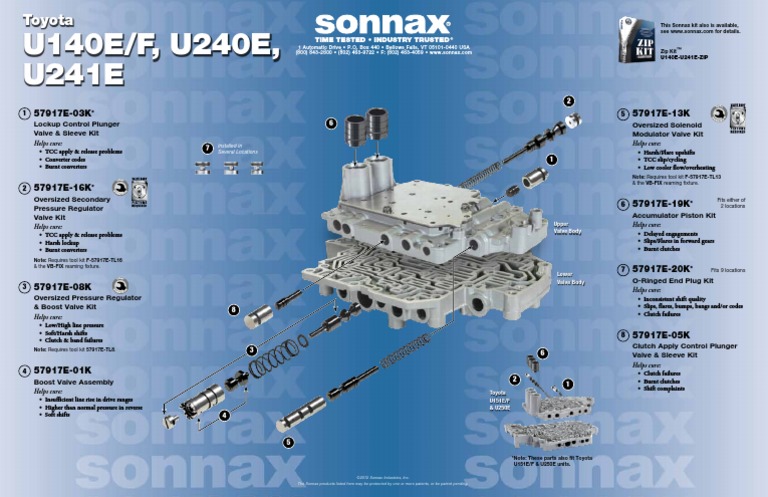 Toyota U241 U140E | PDF
