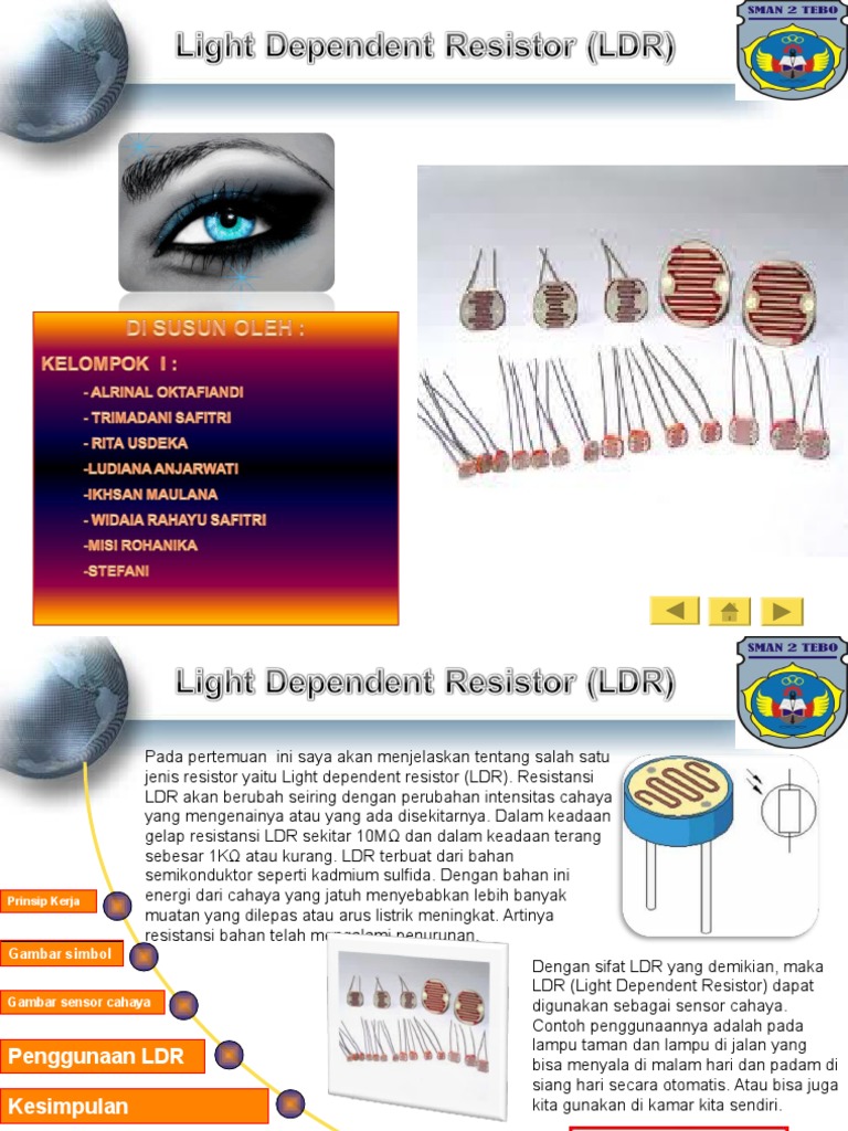 LDR | PDF | Sains & Matematika | Teknologi & Rekayasa