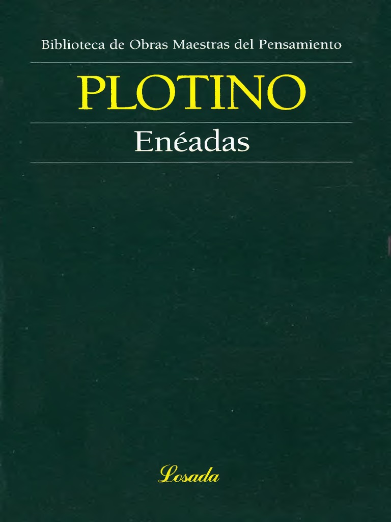 Plotino - Eneadas | PDF | Alma | Verdad