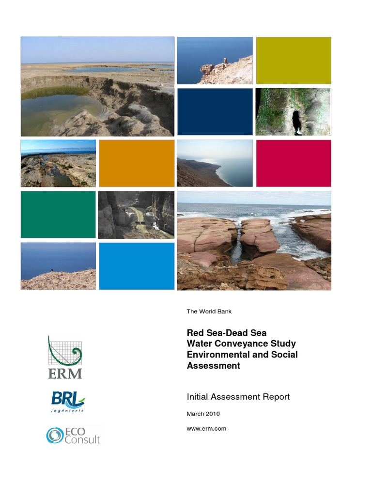 Revised Initial Assessment Report | PDF | Water Resources | Emergency ...