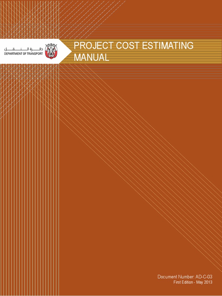 Project Cost Estimating Manual PDF | PDF | Project Management | Risk