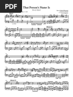 The Noveltones - Left Bank Two Arr. Nik Coley. Sheet Music PDF | PDF