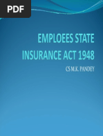 ESI Form 5 - Half Yearly Return | PDF | Employment | Government