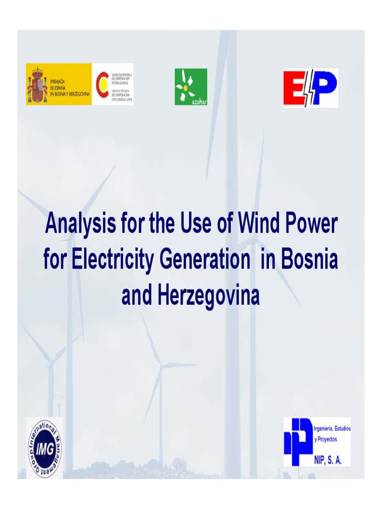 NIPSA-Wind Analysis Presentation | PDF | Wind Power | Wind Turbine